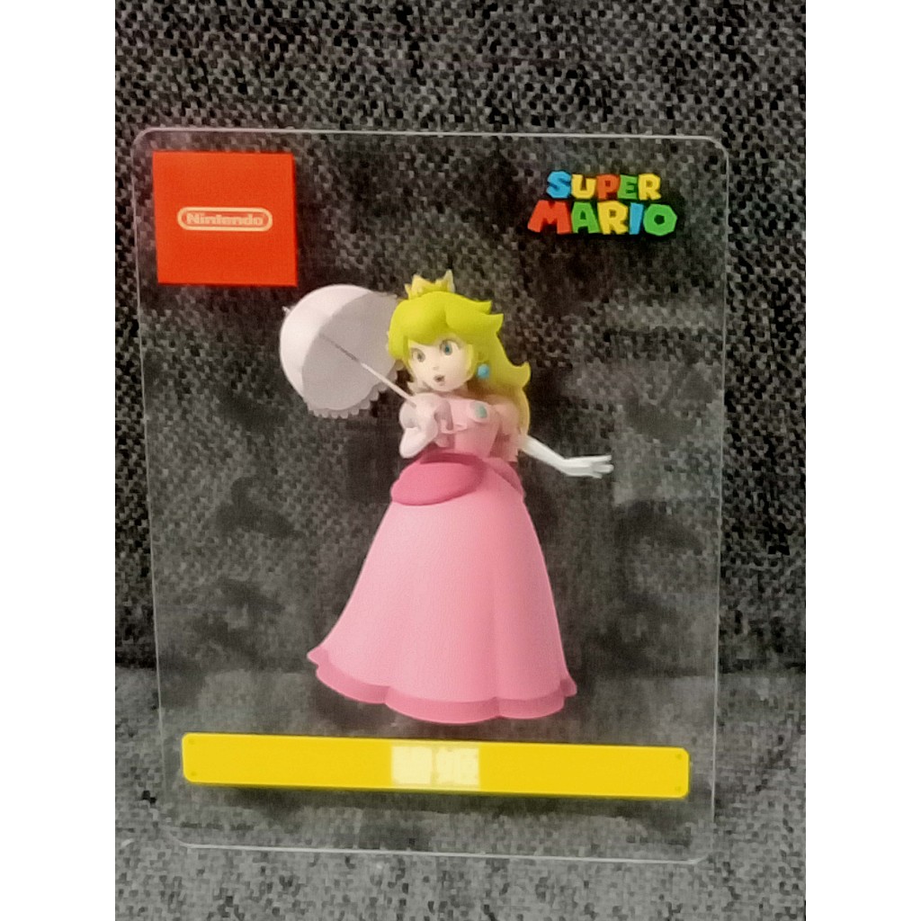 Princess Peach Collectible Transparent Card (Brand new) | Shopee ...