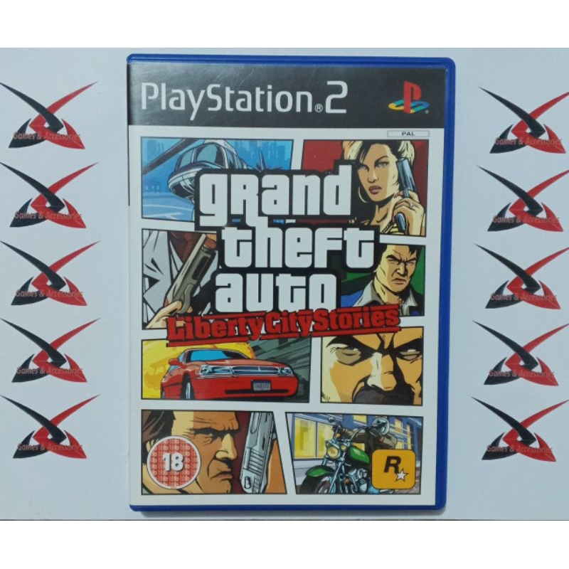 PS2 PlayStation 2 Game Grand Theft Auto Liberty City Stories GTA LCS ...