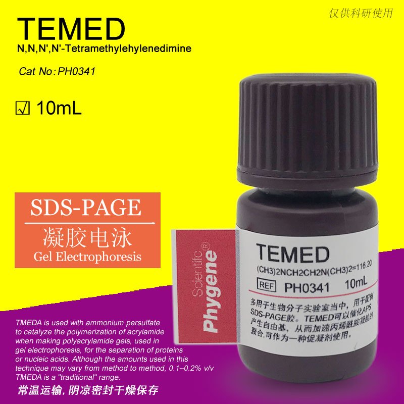TEMED 10mL PAGE Gel Preparation Electrophoresis Gel Dispensing ...