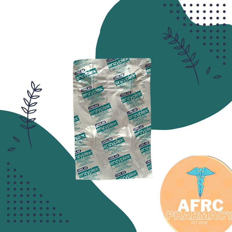 Unilab Enzyplex Tablet Food Supplement 4 Pieces | Shopee Philippines