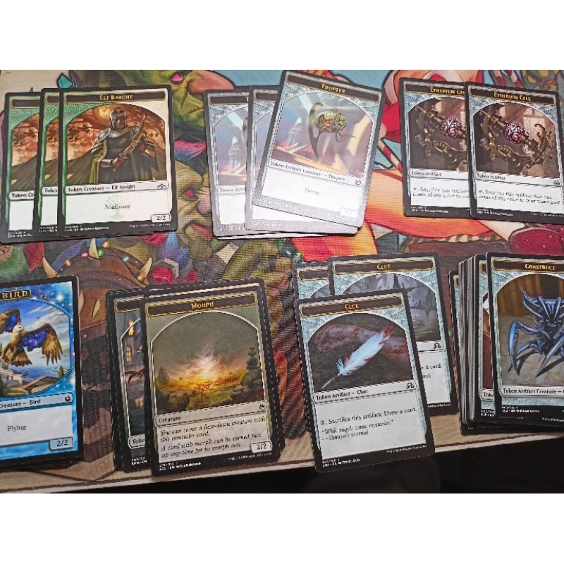 CHECKLIST / COLORLESS TOKENS - MAGIC THE GATHERING | Shopee Philippines