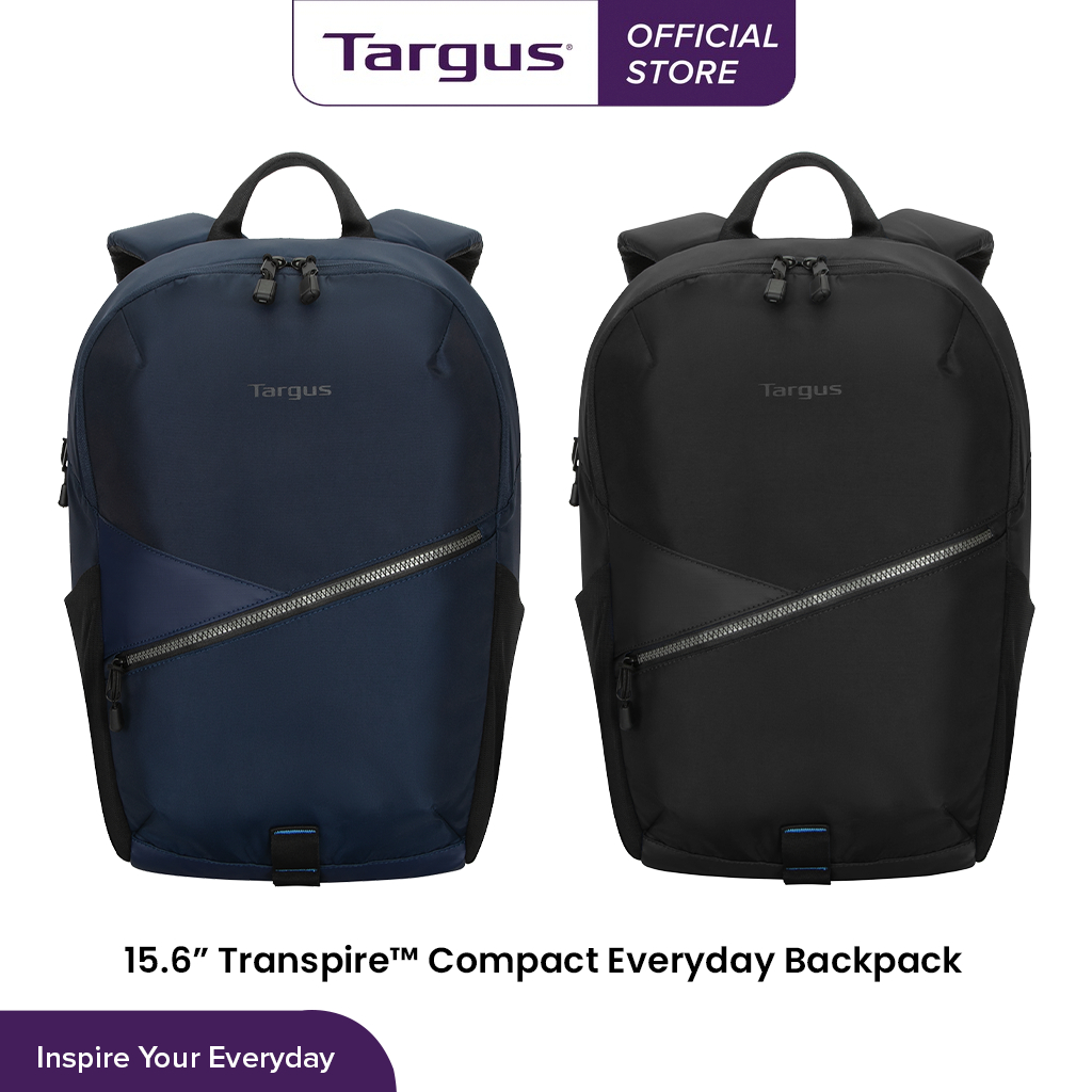 Targus 15.6" Transpire Lightweight Water Resistant Backpack w/ Luggage ...