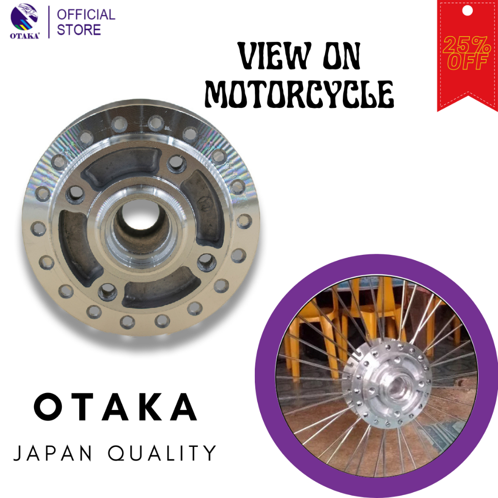 MOTORCYCLE OTAKA FRONT HUB FOR XRM CT100 TMX155 | Shopee Philippines