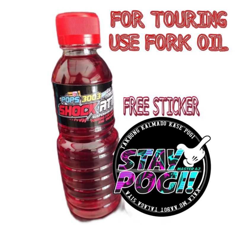 POPS SHOCK ATTACK 20W FORK OIL TOURING | Shopee Philippines