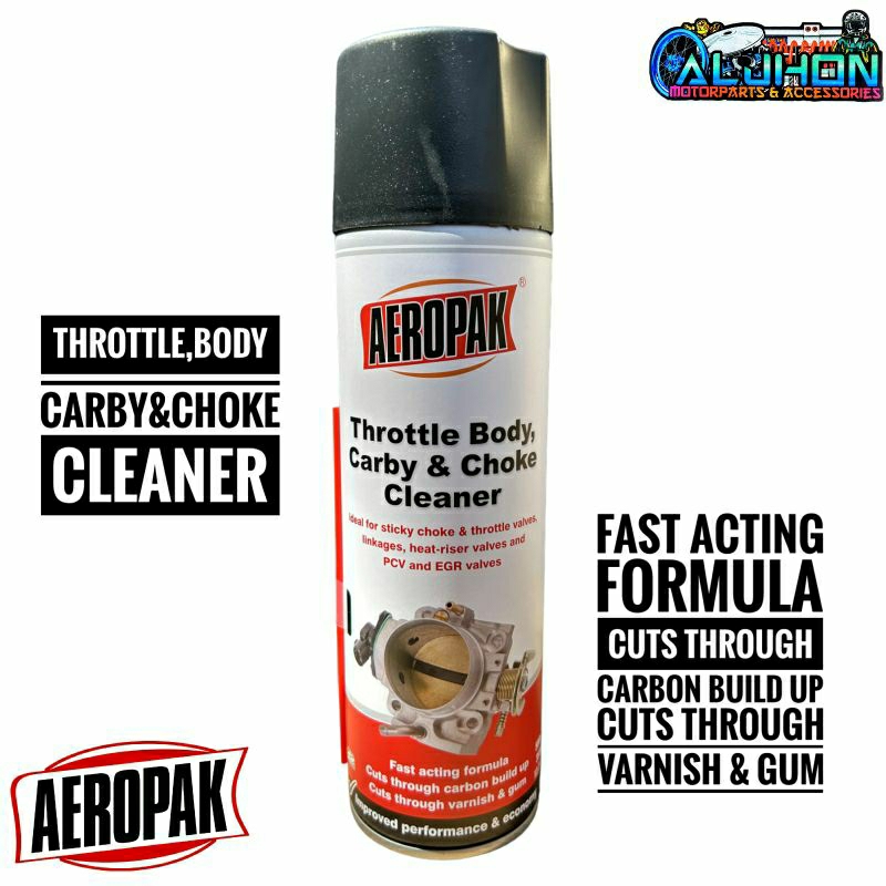 AEROPAK THROTTLE BODY & CVT CLEANER 500ML, 350G, 12.3OZ | Shopee ...