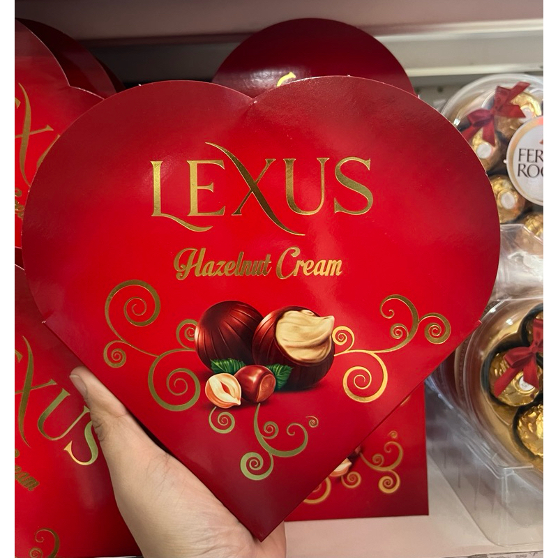 SALE!!! ANL CHOCO LEXUS HAZELNUT CREAM HEART | Shopee Philippines