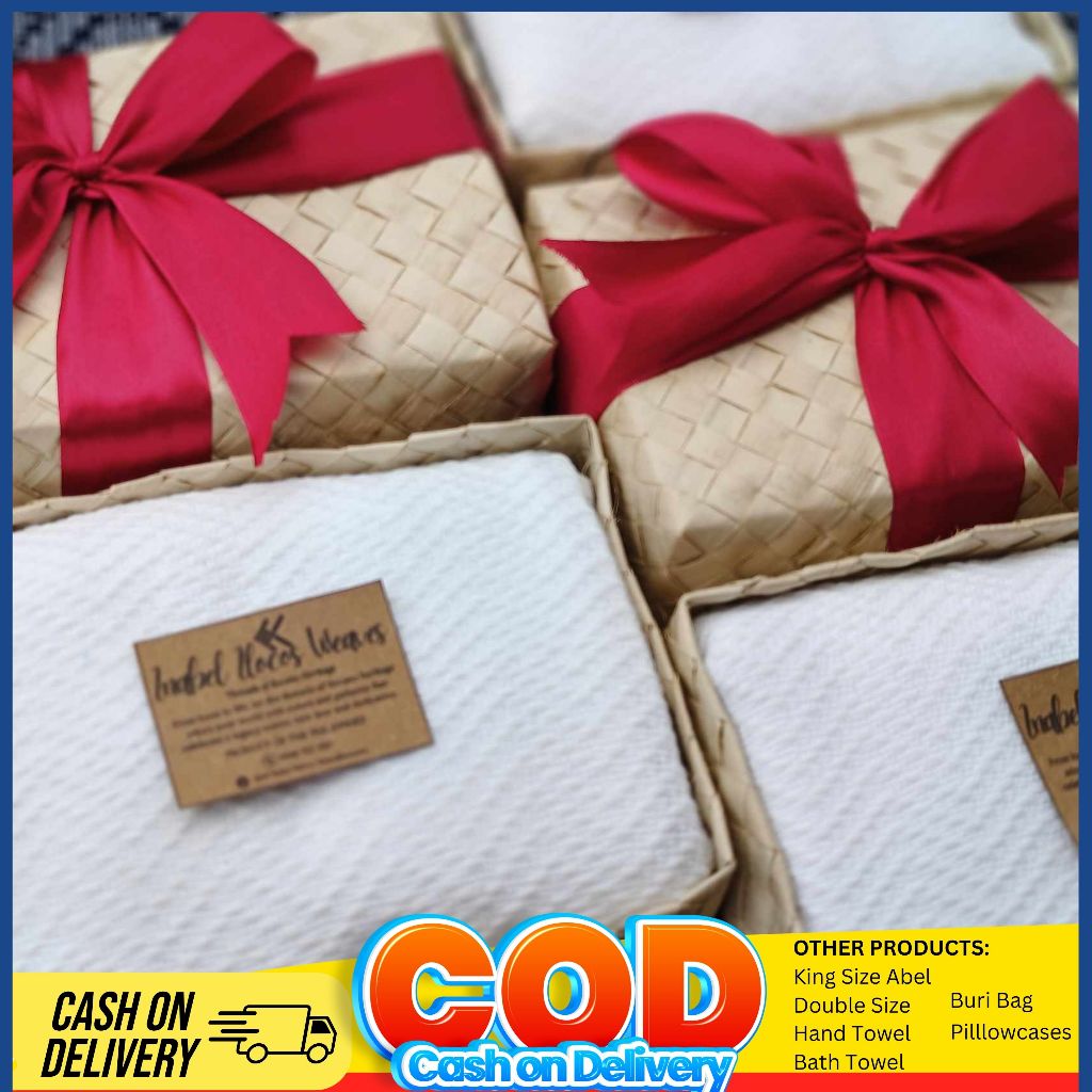 ABEL ILOCOS INABEL BLANKET WHITE Inabel Blanket Queen Size Ilocos Sur ...