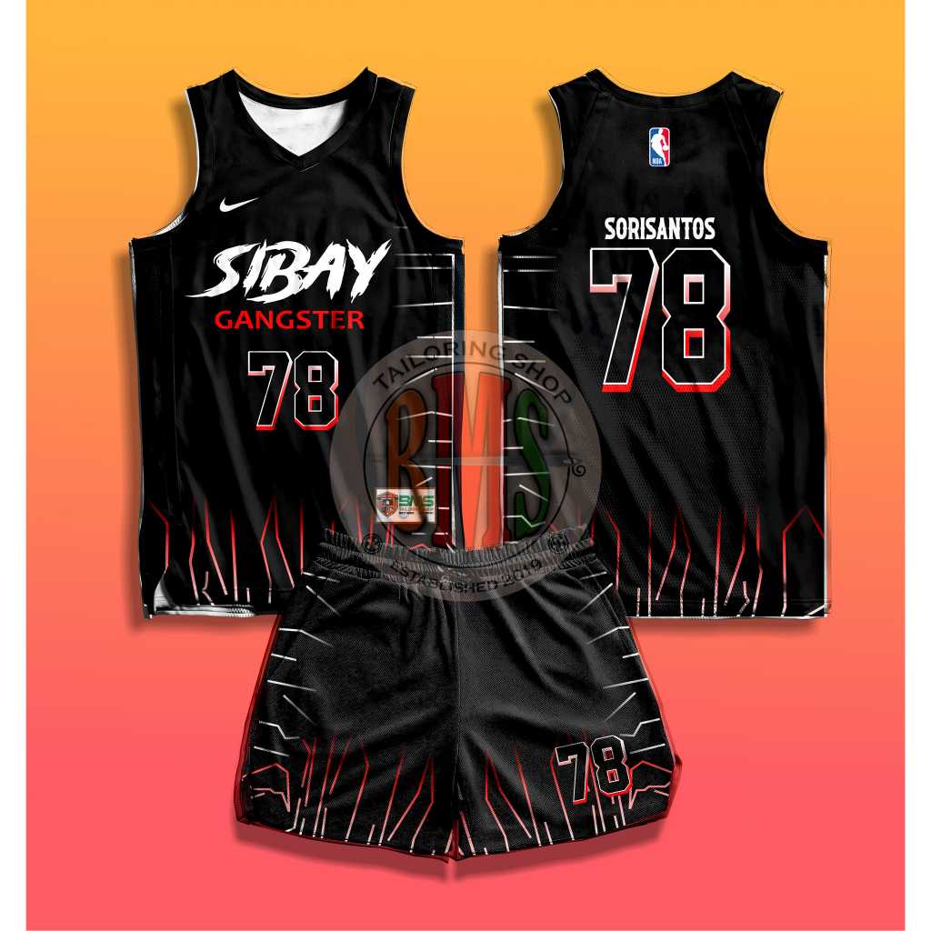 CUSTOMIZED JERSEY (SIBAY GANGSTER) (CUSTOM JERSEY NAME/SURNAME/NUMBER ...