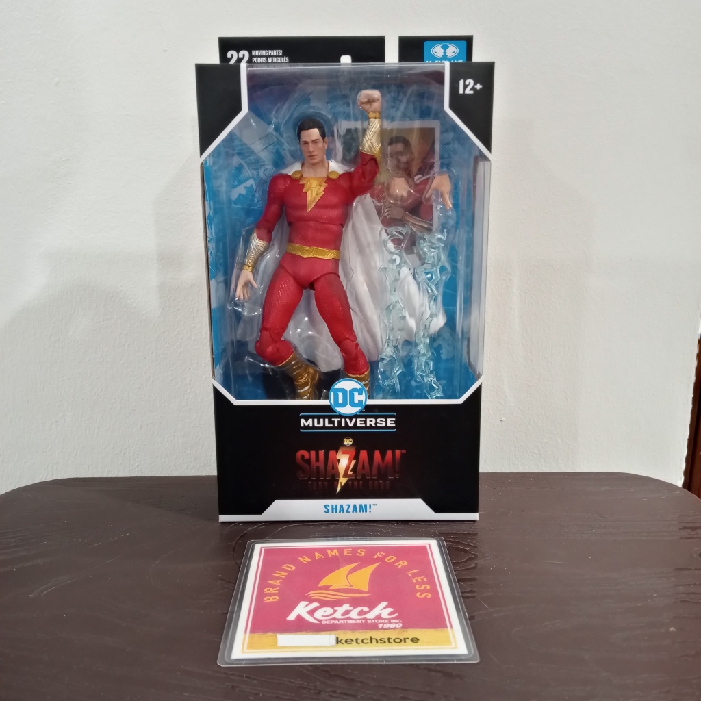 McFarlane DC Multiverse Shazam (Fury of The Gods) action figure misb ...