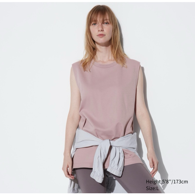 Sleeveless air rism cotton tshirt unisex | Shopee Philippines