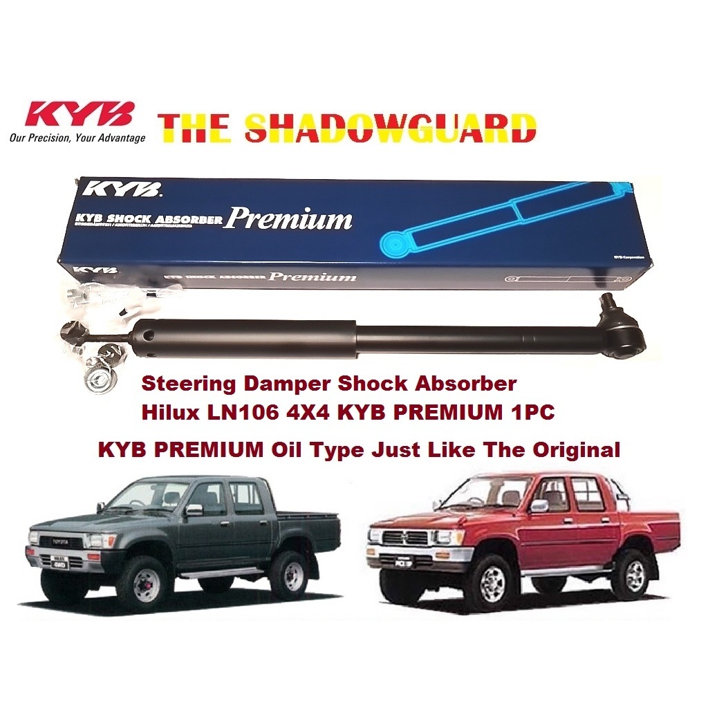 Steering Damper Hilux LN106 4X4 KYB | Shopee Philippines