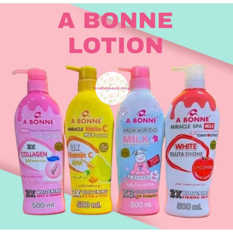 A Bonne Milk Lotion 500ml | Shopee Philippines