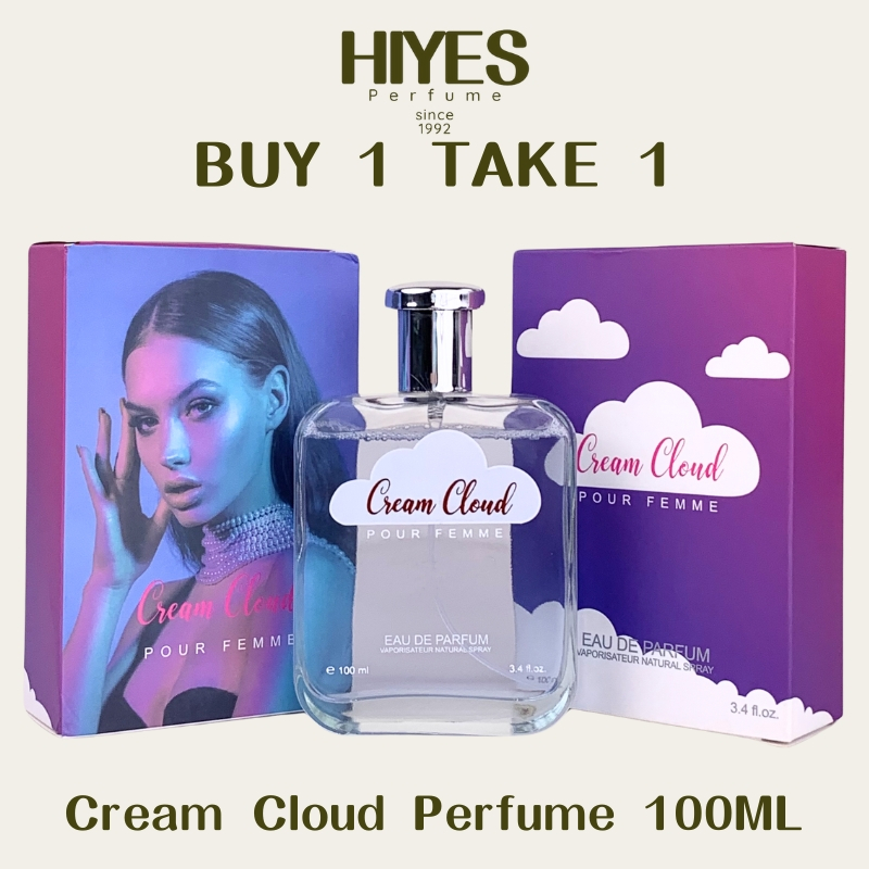 HIYES【Buy 1 Take 1】Cream Cloud Perfume 100ml Perfume For Women long ...