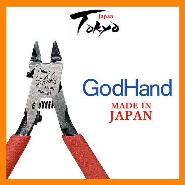 GodHand Blade One Nipper GH-PN-120 Plastic Model Tool Red Japan ...