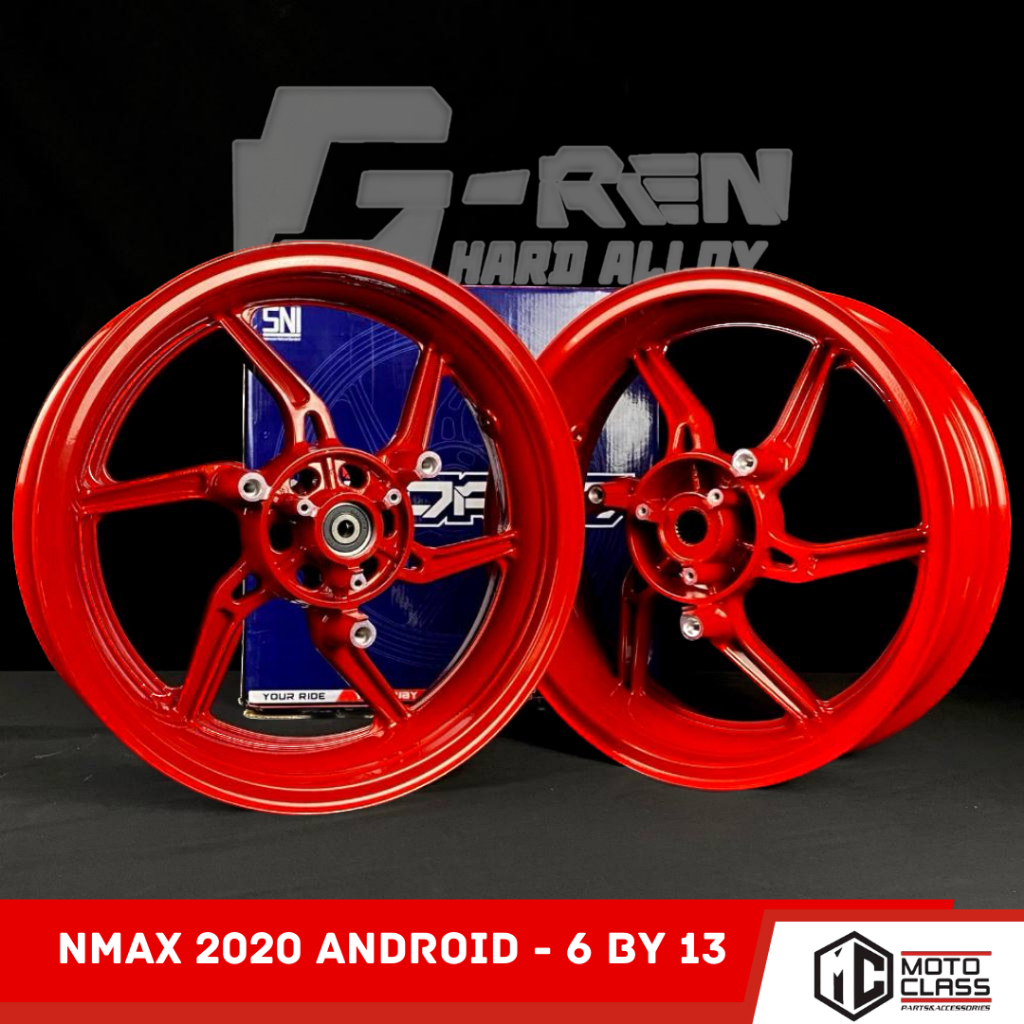 G-REN MAGS NMAX 2020 ANDROID-6 BY 13 GR6 | Shopee Philippines