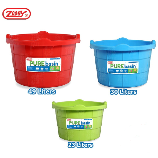 Zooey Pure Basin/Plastic Basin/Washbasin- | Shopee Philippines