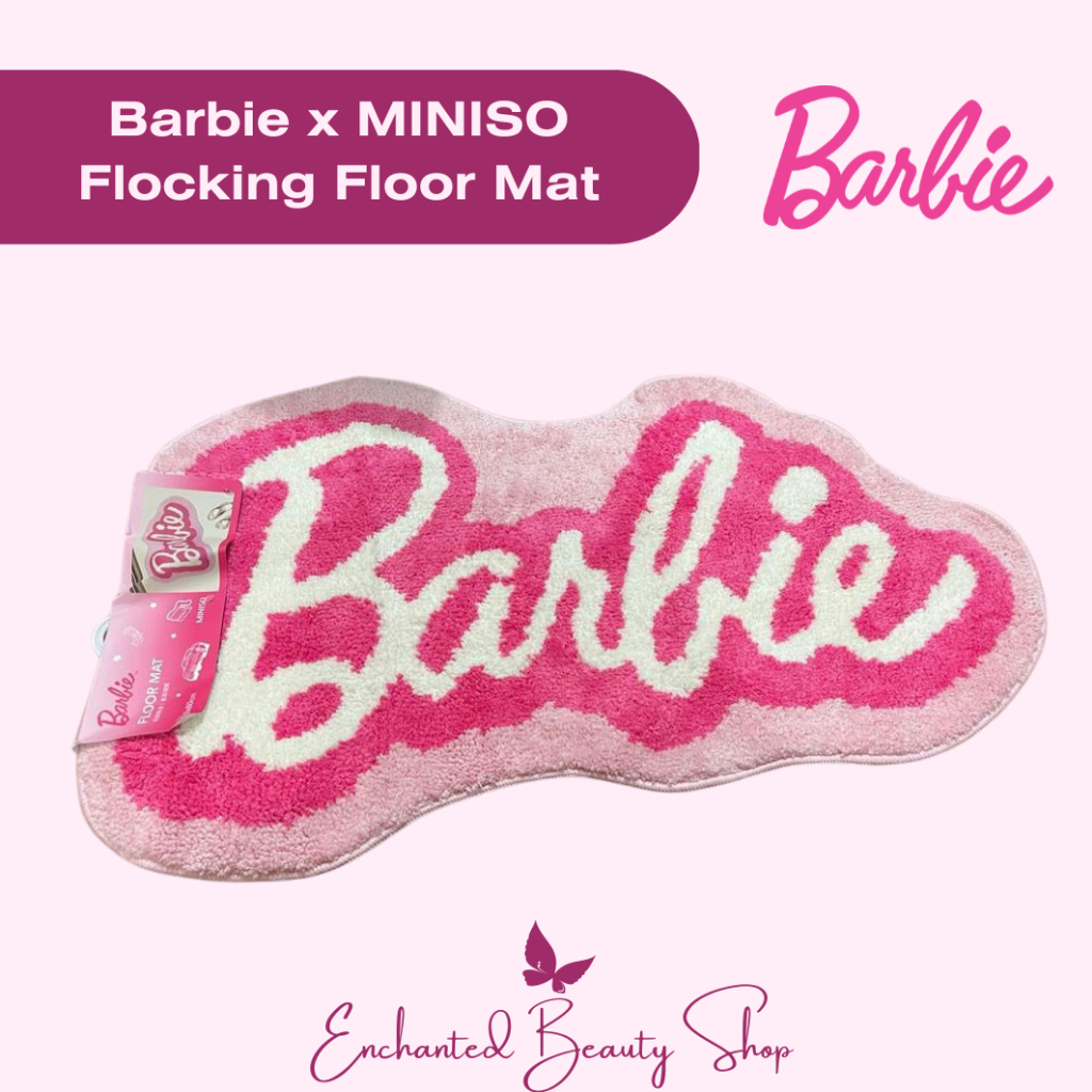 Barbie x MINISO Flocking Floor Mat | Shopee Philippines