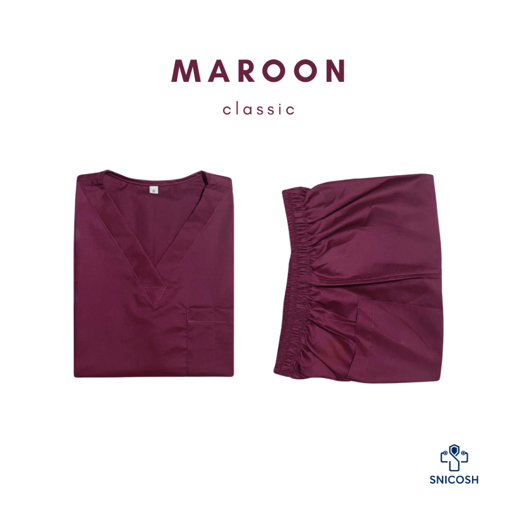 Snicosh Classic Scrub Suit Set | High Quality Cotton | Shopee Philippines