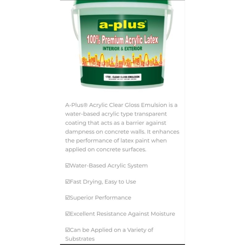 Shop emulsion paint for Sale on Shopee Philippines