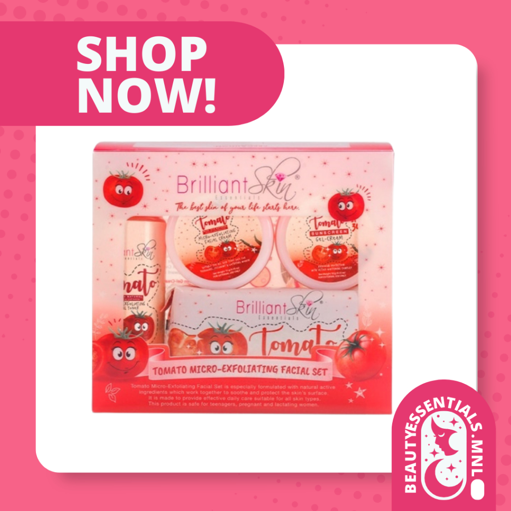 Original Brilliant Skin Essential Tomato Rejuvenating Facial Set for ...