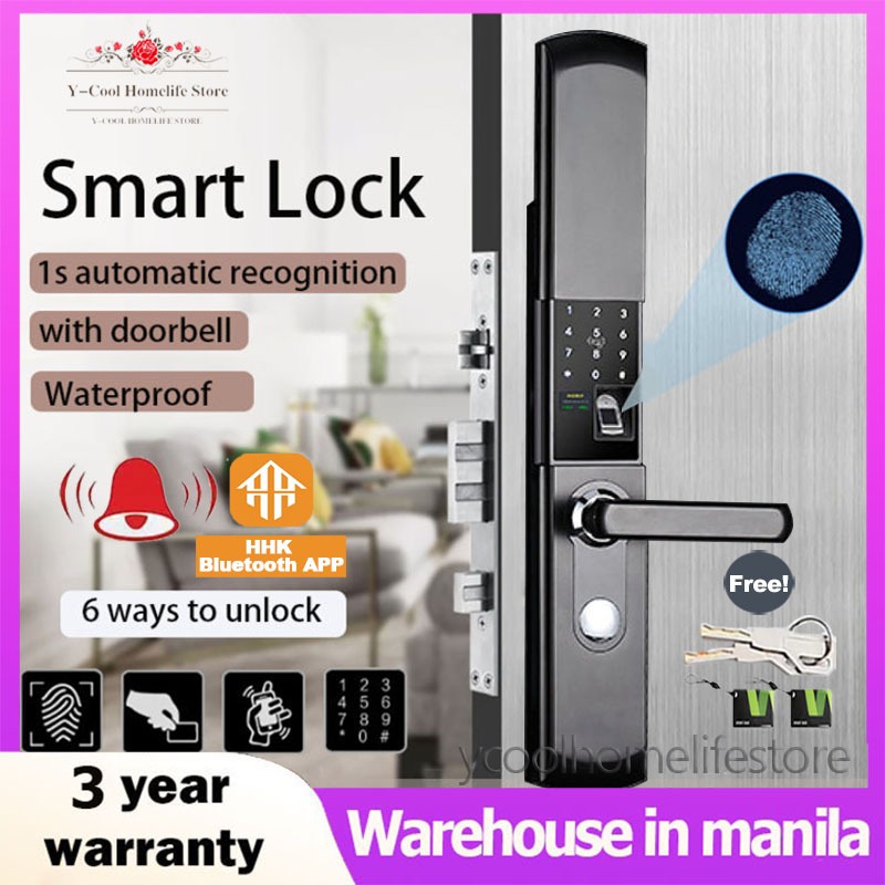 Smart Lock Fingerprint/IC card/Passcode/Keyboard Remote Electronic ...