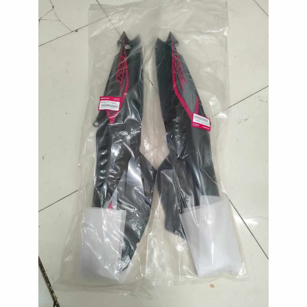 HONDA GENUINE COVER, BODY RIGHT & LEFT BLACK FOR XRM 110 / XRM 125 ...