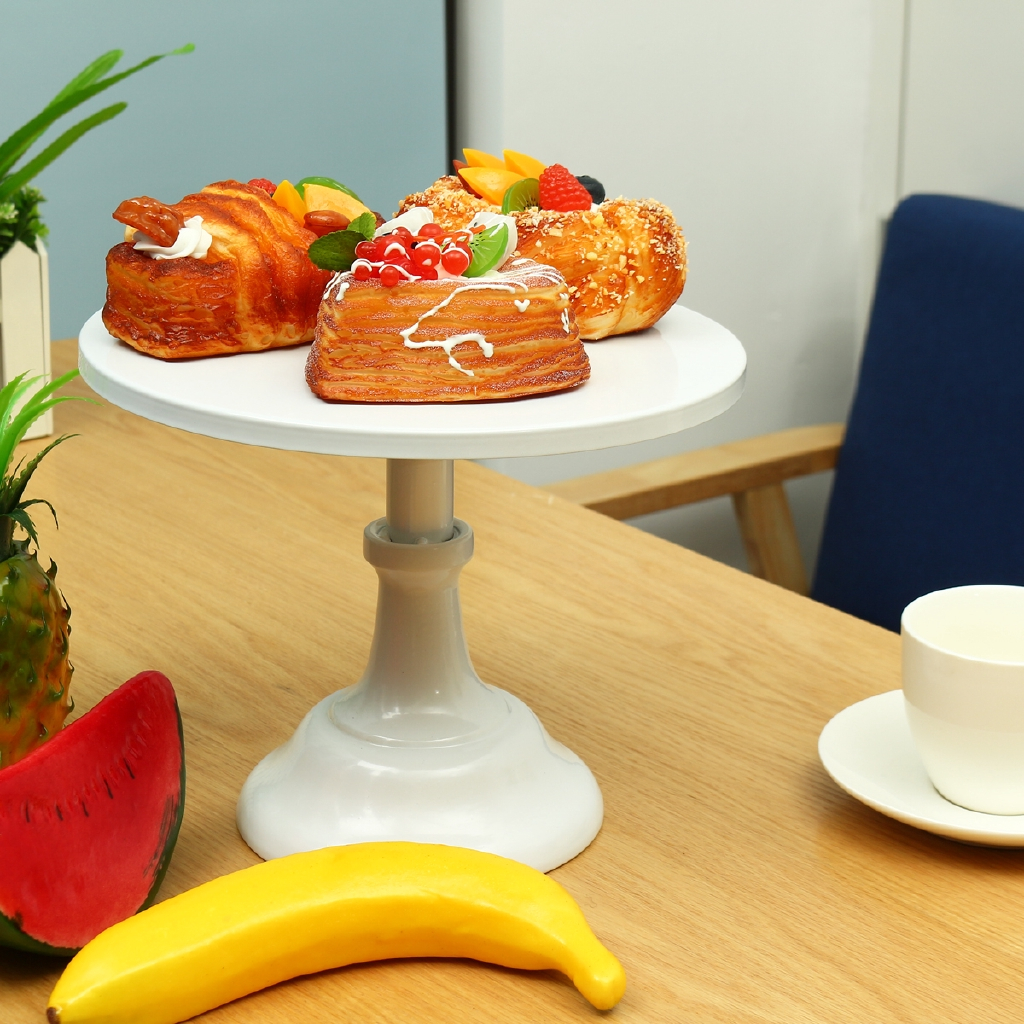 【5 color choices】3 Piece Cake Stand Family Party Display Stand Wedding ...