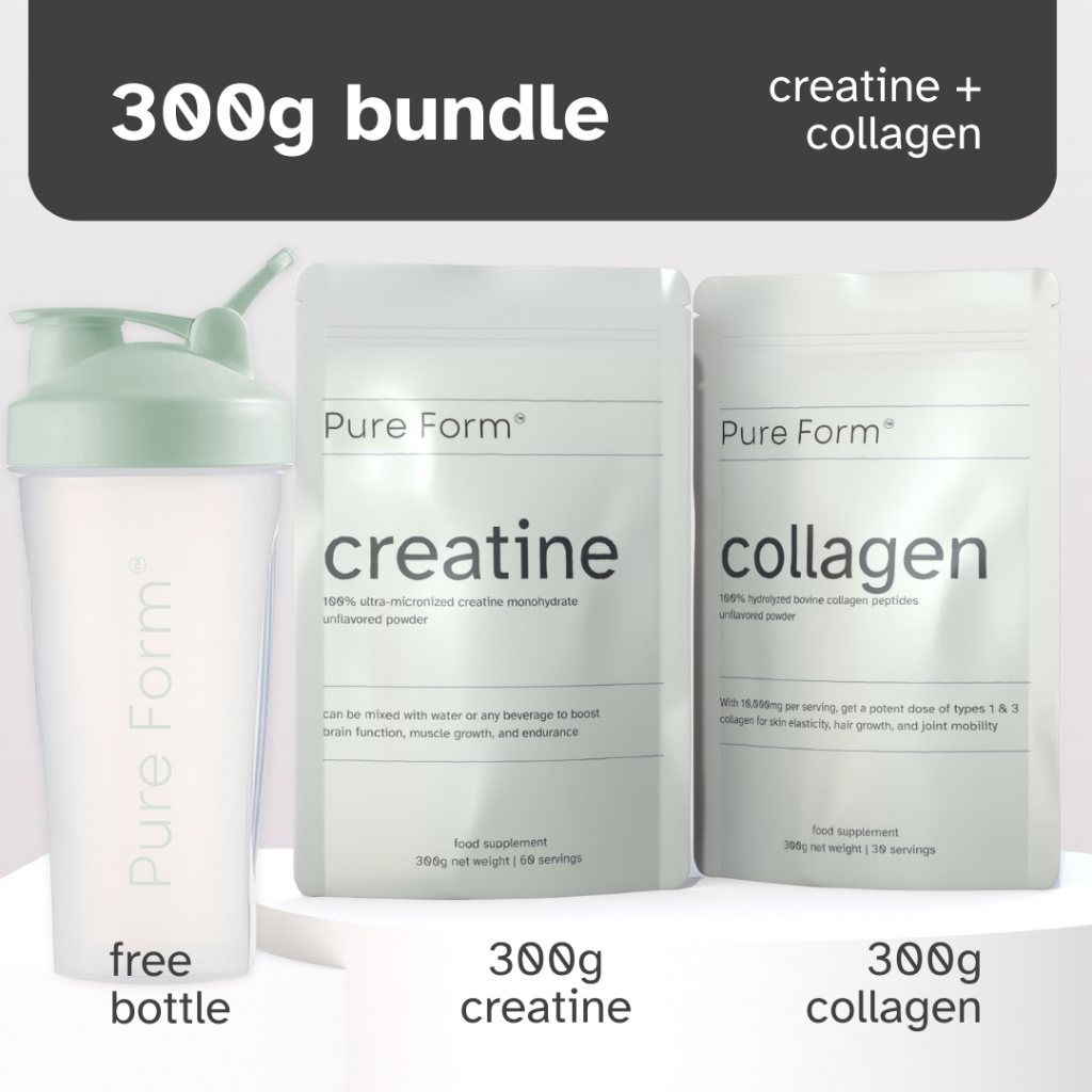 Creatine + Collagen | Pure Form Bundle Savers | Shopee Philippines