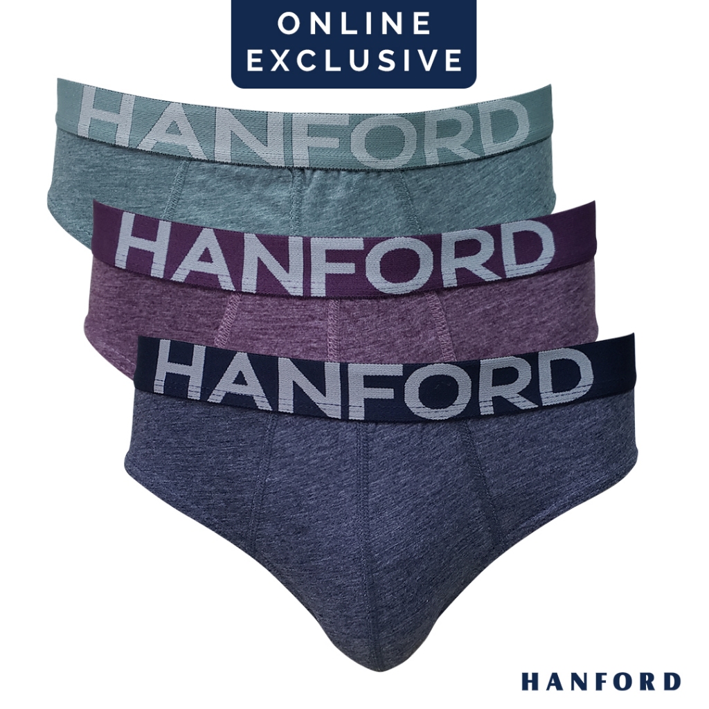 Hanford Men Regular Cotton Briefs Ares - Assorted Colors (3in1 Pack ...