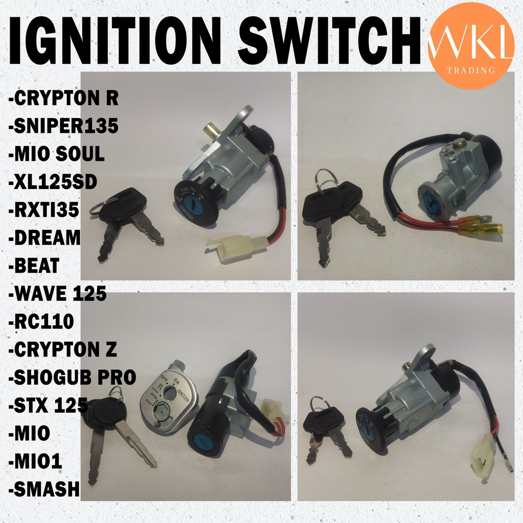 HDM IGNITION SWITCH & KEY SET | Shopee Philippines