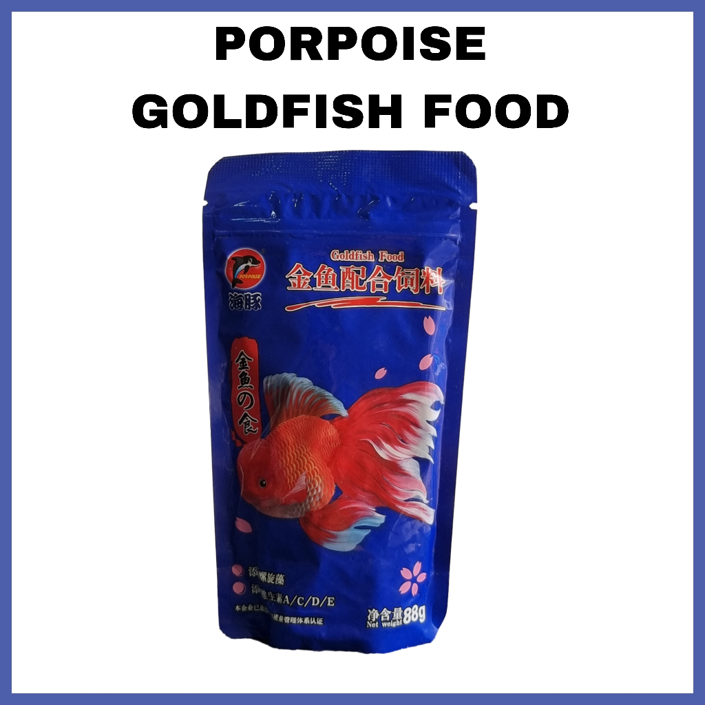 Porpoise Goldfish Food Pet Fish Food 88g | Shopee Philippines