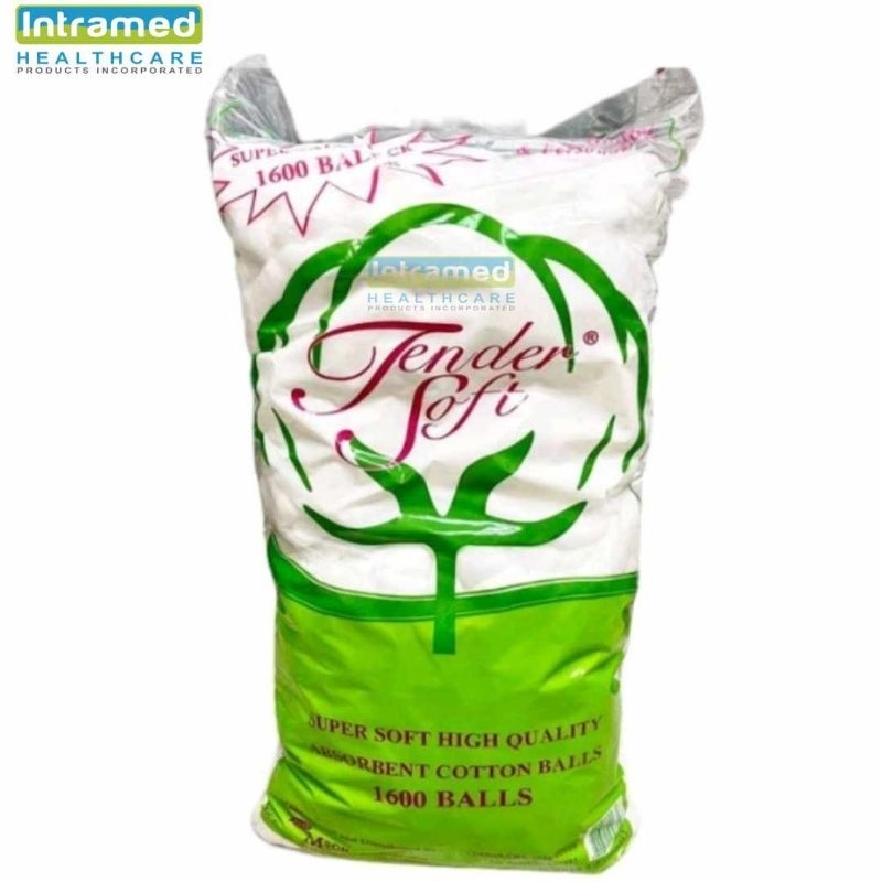 Cotton Balls 1,600's TENDERSOFT | Shopee Philippines