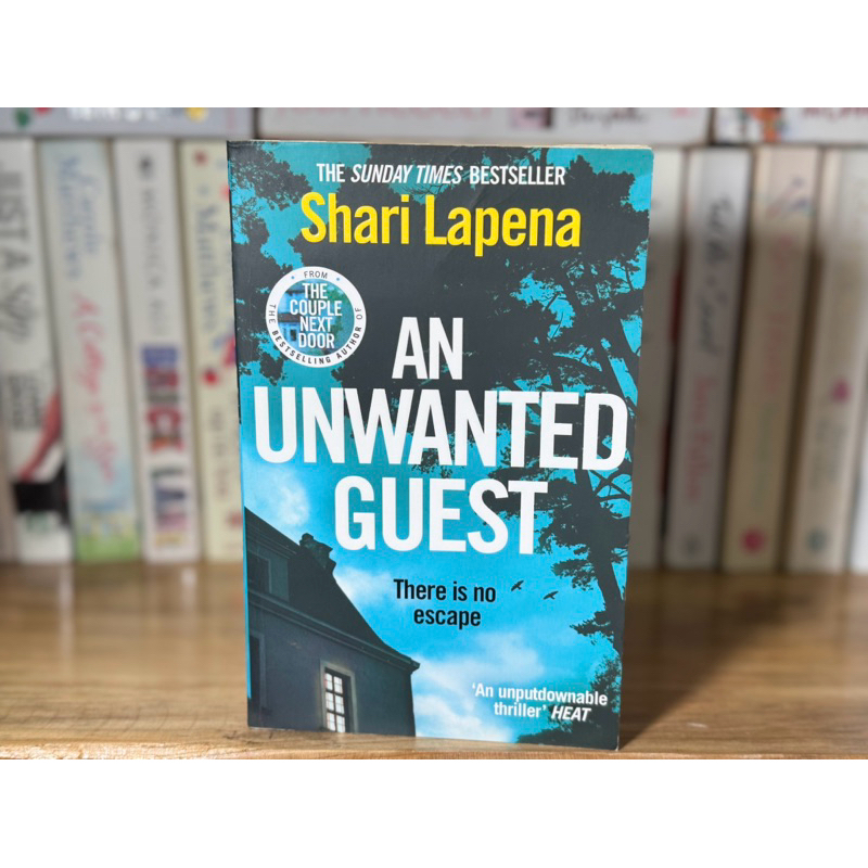 An Unwanted Guest by Shari Lapena Psychological Thriller Mystery Novel ...