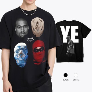 KANYE WEST SNUG KAN YE WEST YEEZUS YE Rapper print cotton fashion T ...