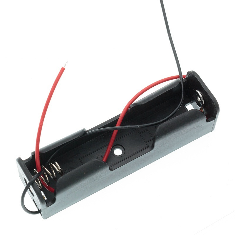 1 x 18650 3.7V Battery Holder with Wire 18650 Battery Case | Shopee ...