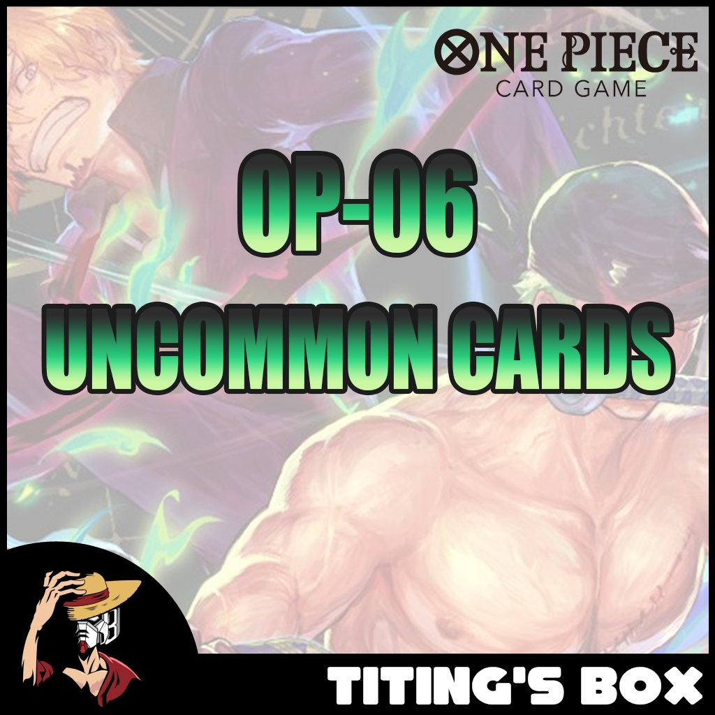 [JP] One Piece Card Game OP06 [UC] Uncommon Cards - OP-06 Wings of ...
