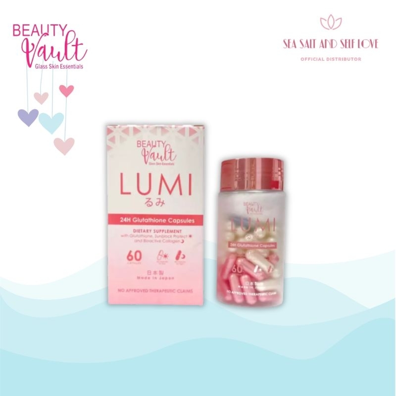 Lumi 24H Glutathione Capsules by Beauty Vault | Shopee Philippines