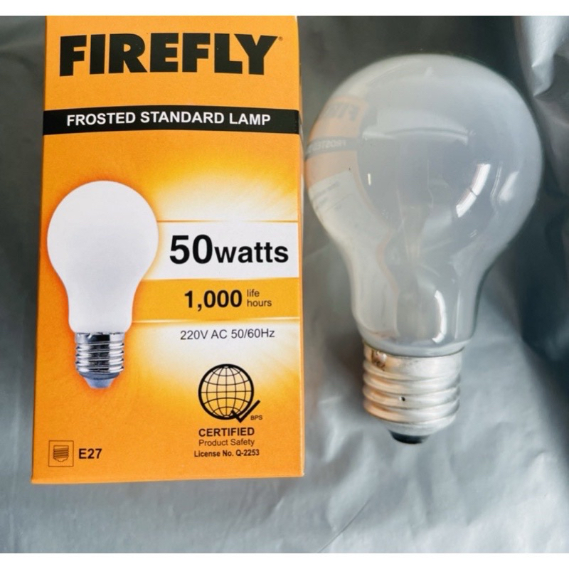 (1pc for sale)Firefly incandescent bulb for sisiw yellow light E27 25w ...