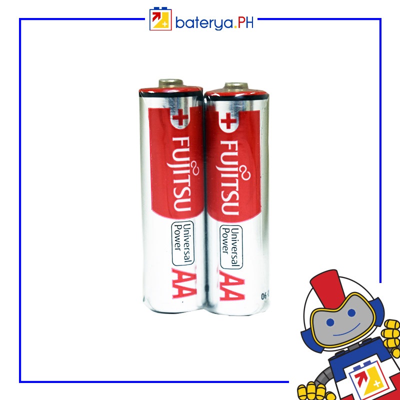 Alkaline Battery AA LR-6 1.5V (2 pcs / pack) Fujitsu disposable NO ...