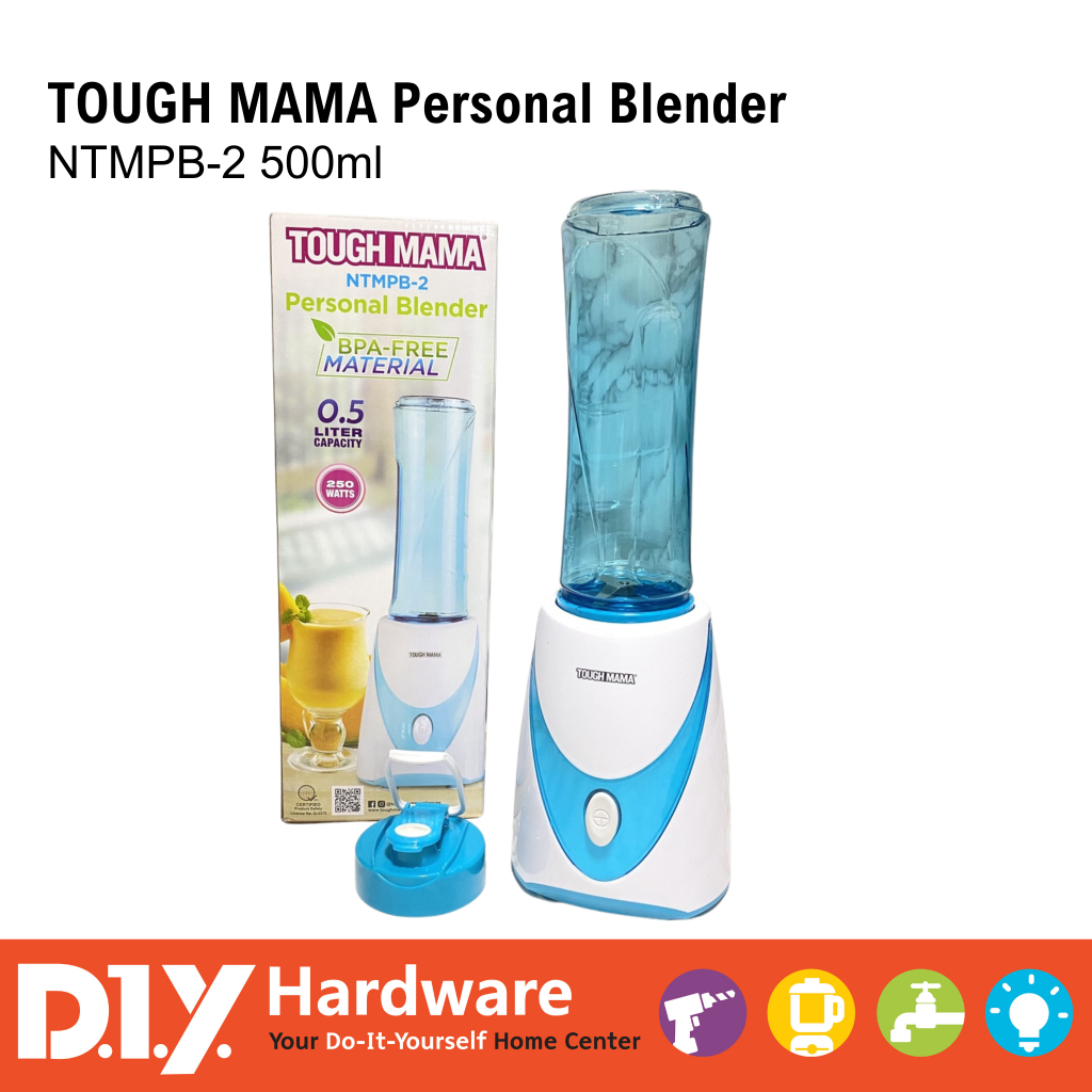 Tough Mama NTMPB-2 Personal Blender 500 ml Handy Powerful Travel ...