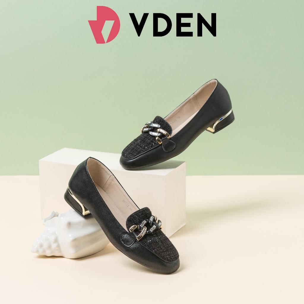 VDEN Women’s Elegant Square Toe Loafers Metallic Design B0083 Square ...