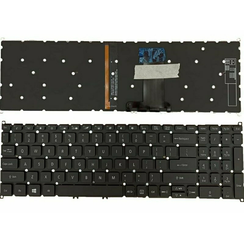 keyboard for new Acer Aspire 7 A715-74G A715-75 A715-75G N17C2 N17W1 ...
