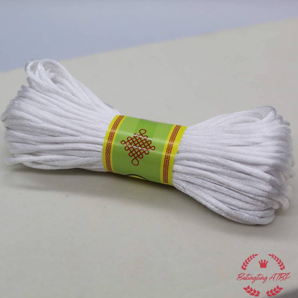 20 Yards/ bundle 2.5mm Polyester Braided Long Rope DIY Chinese Knot ...