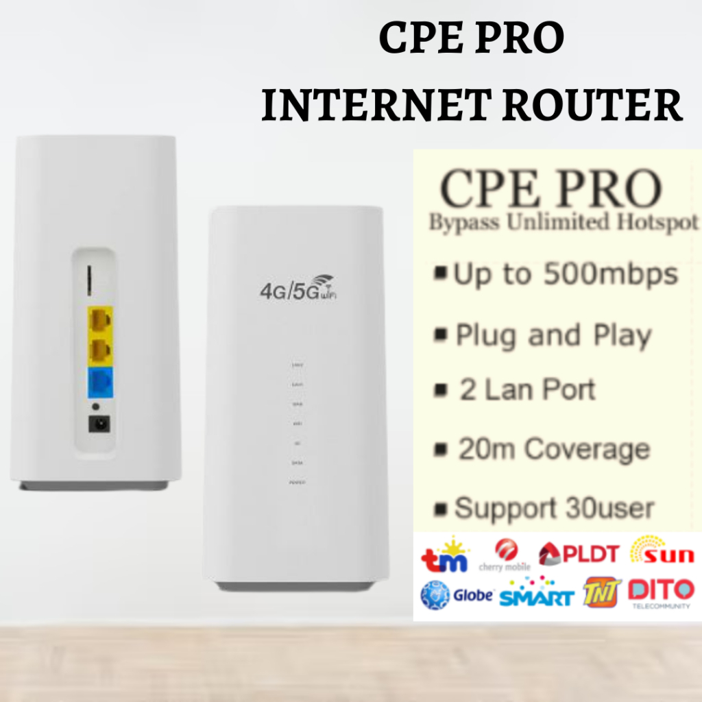 CPE Pro ll Open Line Router INTERNET WiFi Router ALL Sim Card Modem Up ...