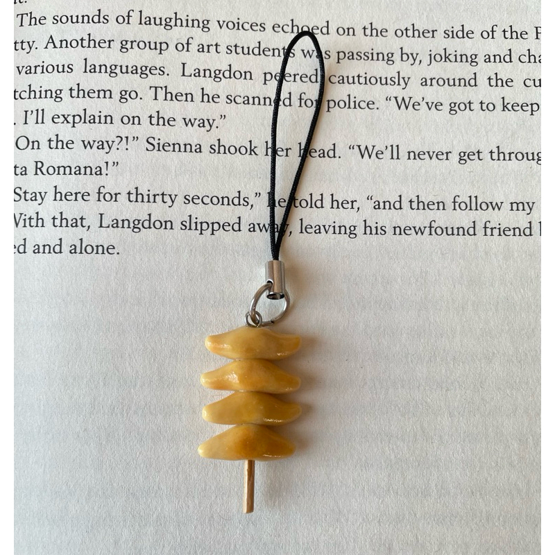 Handmade Polymer Clay Burger, m, Isaw, Kwek-kwek Street foods Mobile ...