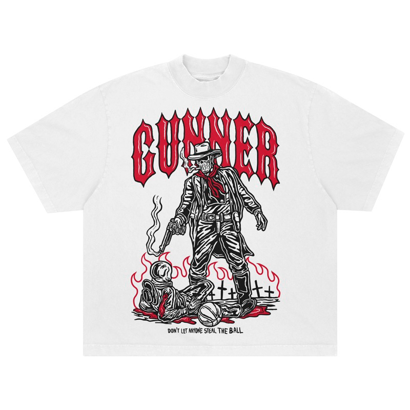 GUNNER | DON’T LET ANYONE STEAL THE BALL | OVERSIZED TEE | Shopee ...