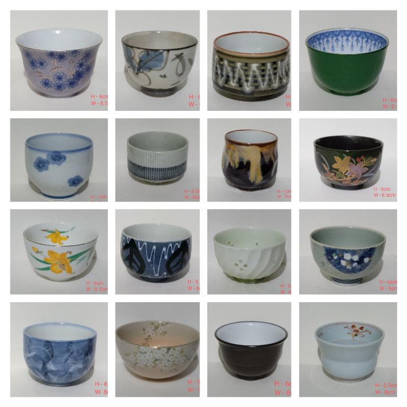 Japan Surplus Unique Design Tea cups ( sold per pc.) | Shopee Philippines
