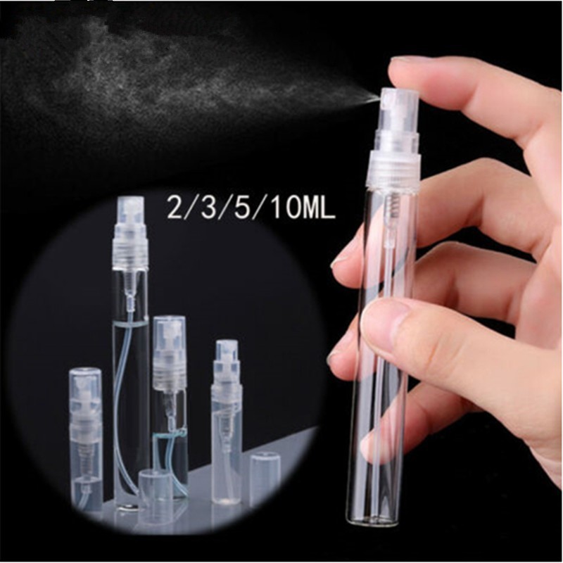 Mini Spray Bottle 10ml Mini glass Spray Bottle Empty Fine Mist ...