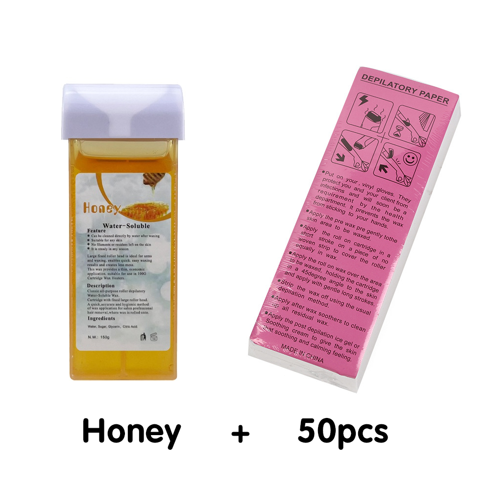 Depilatory Wax Roller Cartridge for Hair Removal Wax Warmer Heater ...