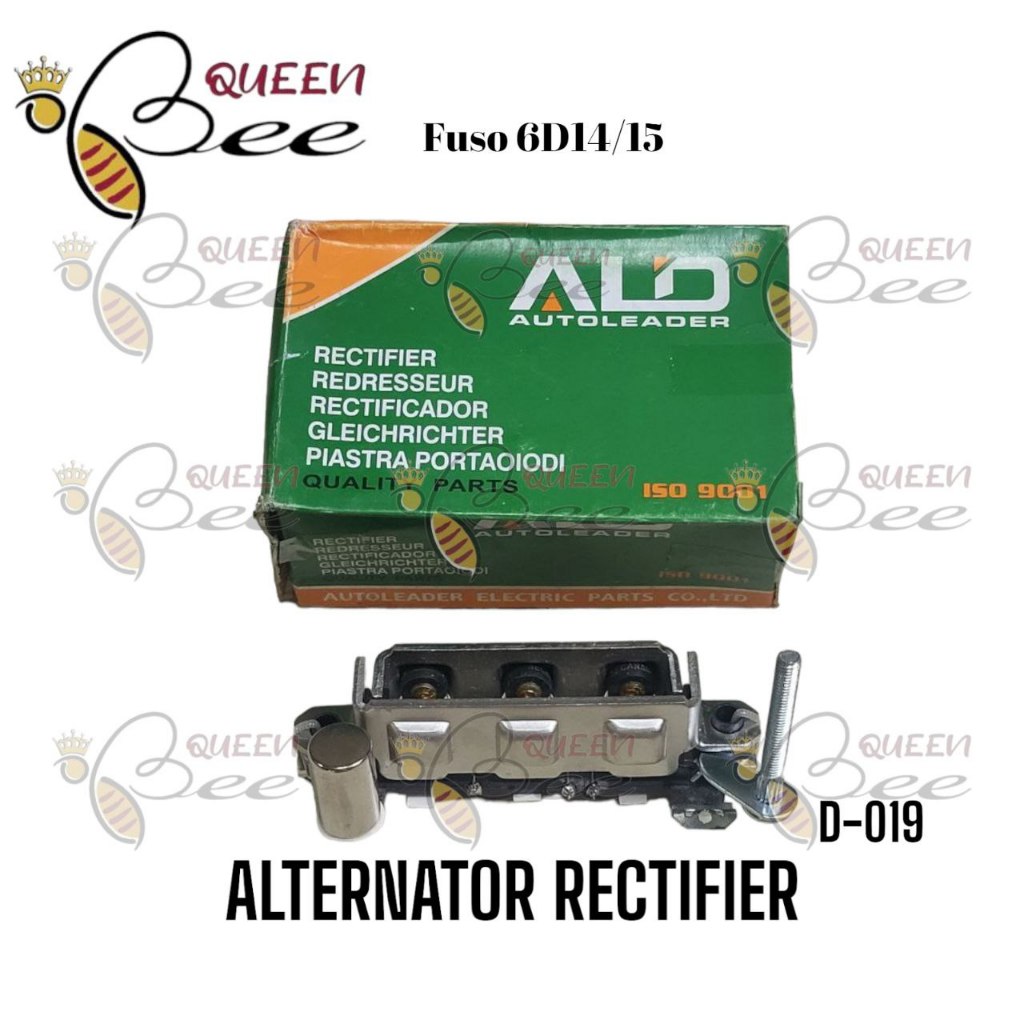 QUEENBEE AUTOLEADER Mitsubishi Fuso 6D14 6D15 ALTERNATOR RECTIFIER D ...